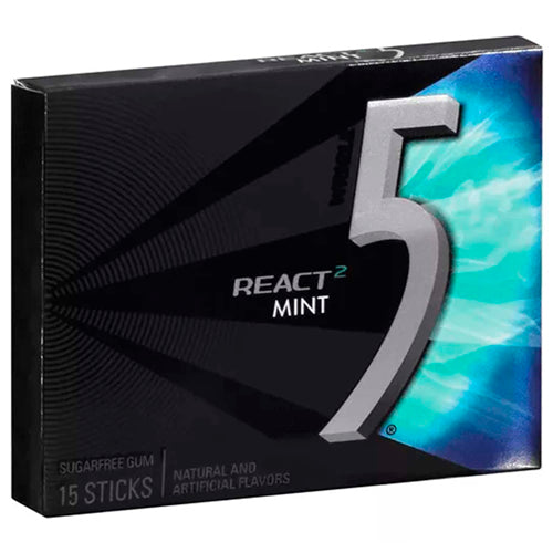 WRIGLEY 5 FIVE GUM REACT MINT / 15 CT – Brooklyn Fare
