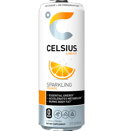 CELSIUS SPARKLING ORANGE DRINK / 12 FL – Brooklyn Fare