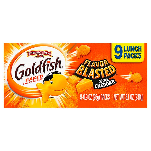 PEPPERIDGE FARM GOLDFISH EXTRA CHEDDAR VARIETY / 8.1 OZ – Brooklyn Fare
