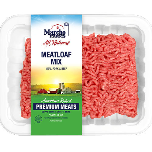 MARCHO MEATLOAF MIX -VEAL, PORK & BEEF / 1 LB – Brooklyn Fare