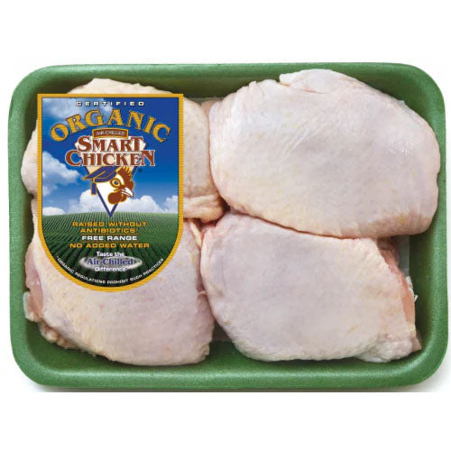SMART CHICKEN ORGANIC CHICKEN THIGHS / 1 LB – Brooklyn Fare