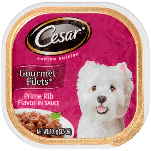 CESAR GOURMET FOOD FOR DOGS PRIME RIB / 3.5 OZ – Brooklyn Fare