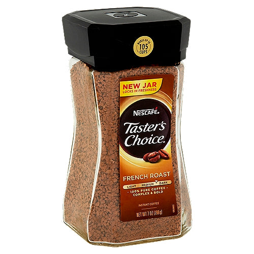 NESCAFE TASTER CHOICE FRENCH ROAST / 7 OZ – Brooklyn Fare