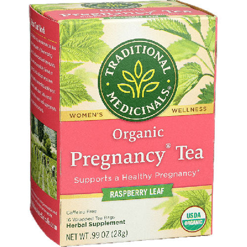 TRADITIONAL MEDICINALS ORGANIC PREGNANCY RASPBERRY LEAF TEA / 16 CT ...