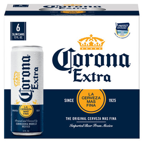 CORONA EXTRA - SLIM CAN / 6 PACK – Brooklyn Fare