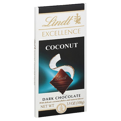 LINDT EXCELLENCE COCONUT DARK CHOCOLATE BAR / 3.5 OZ – Brooklyn Fare