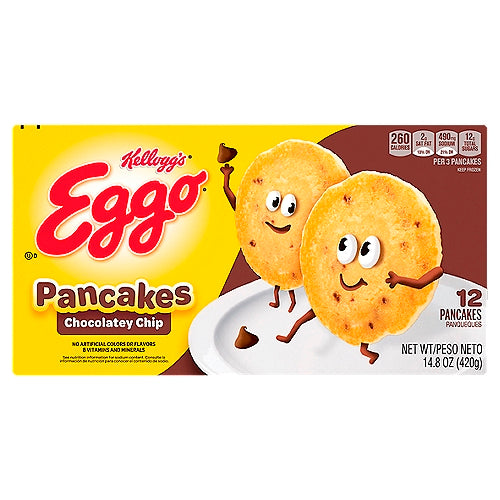 EGGO CHOCOLATE CHIP PANCAKES / 14.8 OZ – Brooklyn Fare