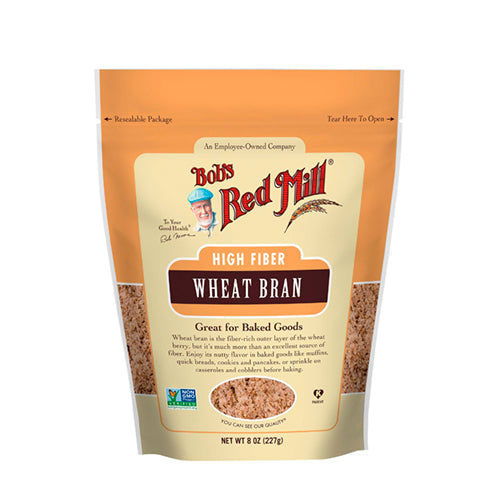 BOB'S RED MILL HIGH FIBER WHEAT BRAN / 8 OZ – Brooklyn Fare