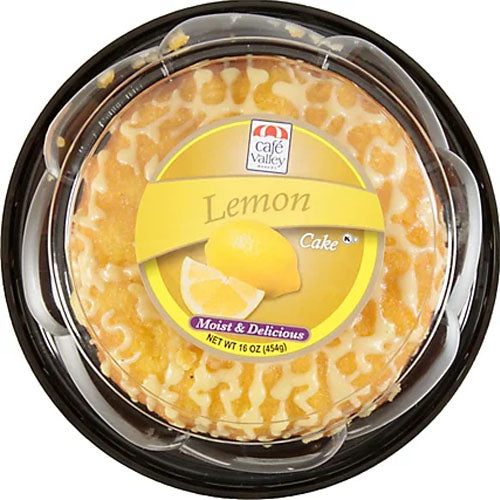 CAFE VALLEY LEMON CAKE / 16 OZ – Brooklyn Fare