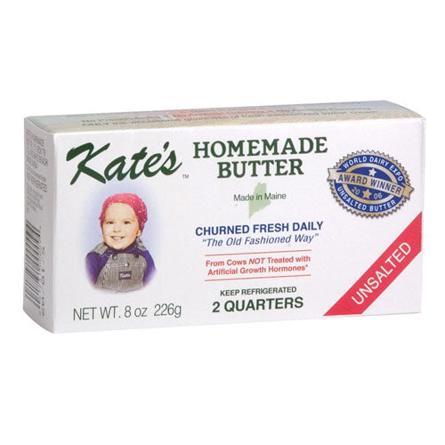 KATE'S HOMEMADE UNSALTED BUTTER / 8 OZ – Brooklyn Fare