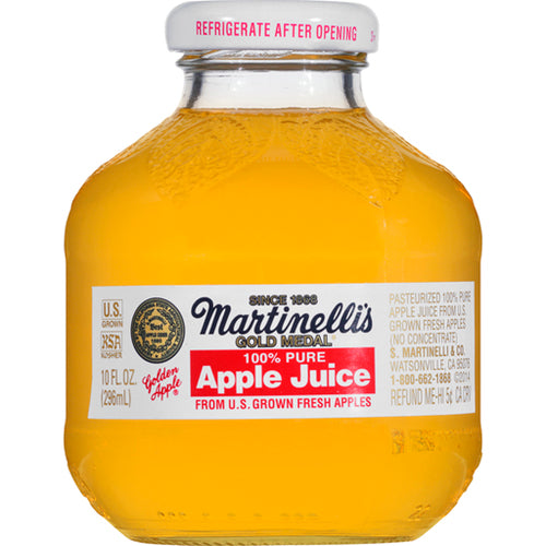 MARTINELLI APPLE JUICE GLASS / 10 FL OZ – Brooklyn Fare