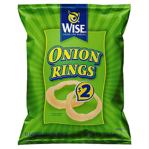 WISE ONION RINGS CHIPS / 2.75 OZ – Brooklyn Fare