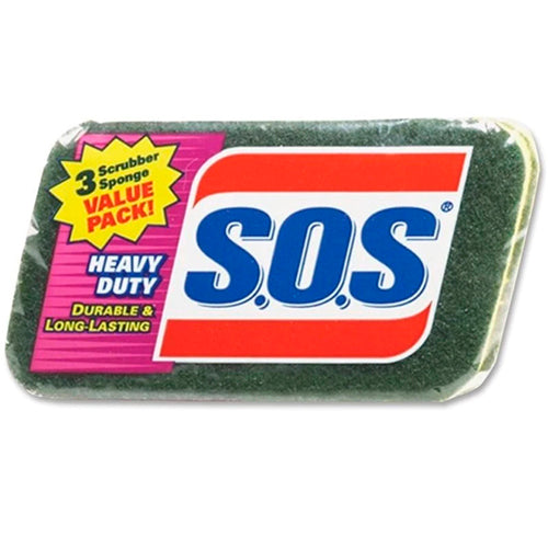 SOS HEAVY DUTY SPONGE / 3 CT – Brooklyn Fare