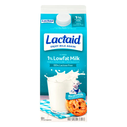 LACTAID 1% LOWFAT MILK 100% LACTOSE FREE / 64 FL OZ – Brooklyn Fare