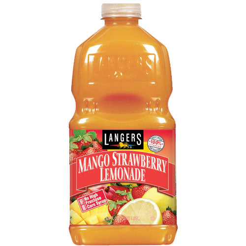 LANGERS MANGO STRAWBERRY LEMONADE / 64 FL OZ – Brooklyn Fare