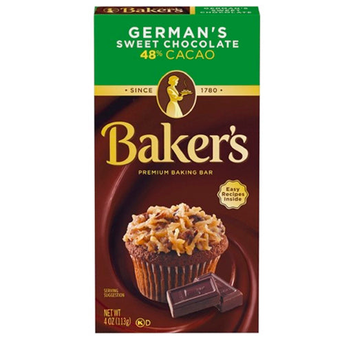 BAKER'S GERMAN'S SWEET CHOCOLATE / 4 OZ – Brooklyn Fare