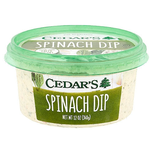 CEDAR'S SPINACH DIPS / 12 OZ – Brooklyn Fare