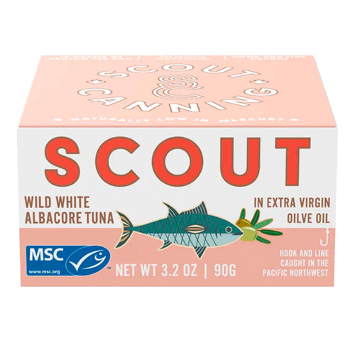 SCOUT WILD WHITE ALBACORE TUNA / 3.2 OZ – Brooklyn Fare