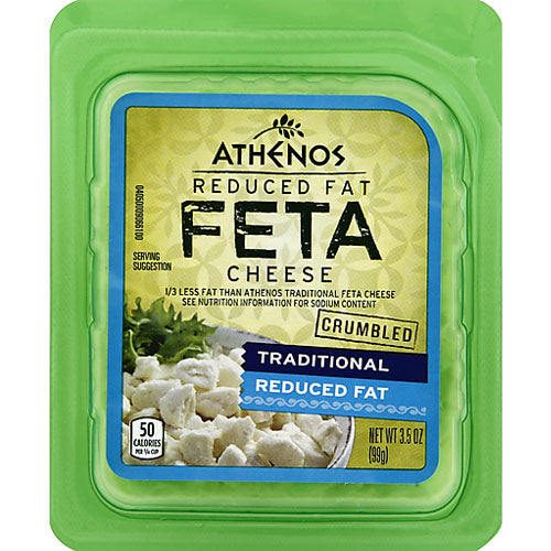 ATHENOS REDUCED FAT FETA CHEESE / 3.5 OZ – Brooklyn Fare