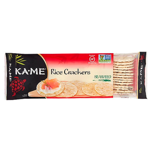 KA ME RICE CRUNCH SEAWEED CRACKERS / 3.5 OZ – Brooklyn Fare