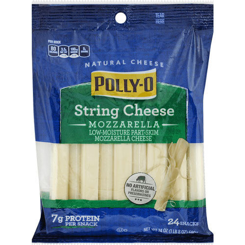 POLLY-O MOZZARELLA STICK STRING CHEESE / 24 OZ – Brooklyn Fare