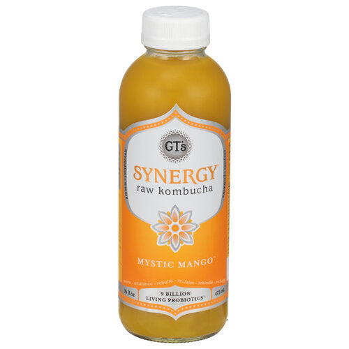 GT RAW SYNERGY TEA MANGO / 16 FL OZ – Brooklyn Fare