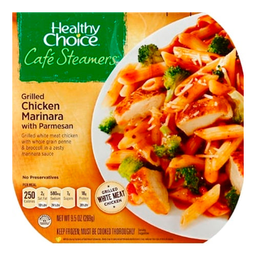 HEALTHY CHOICE GRILLED CHICKEN MARINARA WITH PARMESAN / 9.5 OZ ...