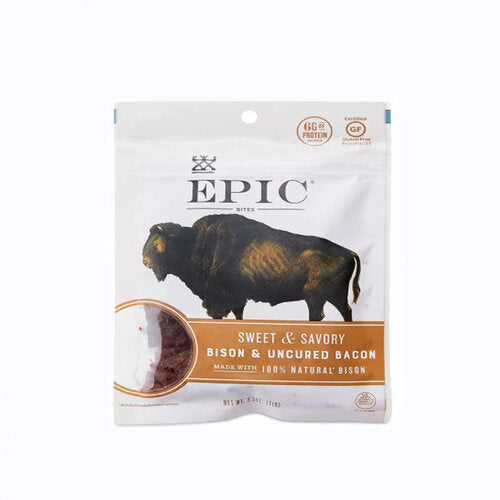 EPIC SWEET SAVORY BISON BACON BITE / 2.5 OZ – Brooklyn Fare