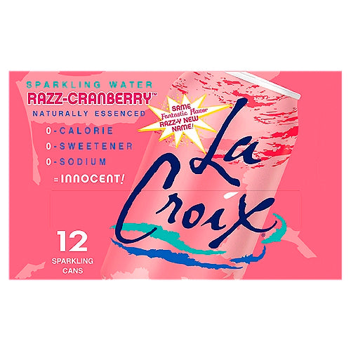 LA CROIX SPARK CRANBERRY RASPBERRY / 144 FL OZ – Brooklyn Fare