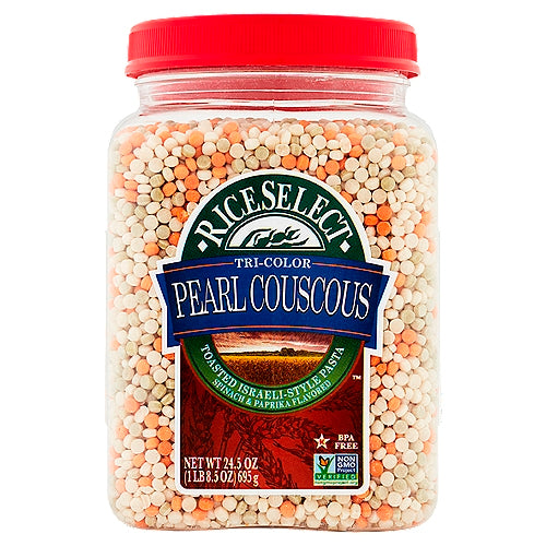 RICE SELECT TRI COLOR PEARL COUSCOUS / 24.5 OZ – Brooklyn Fare