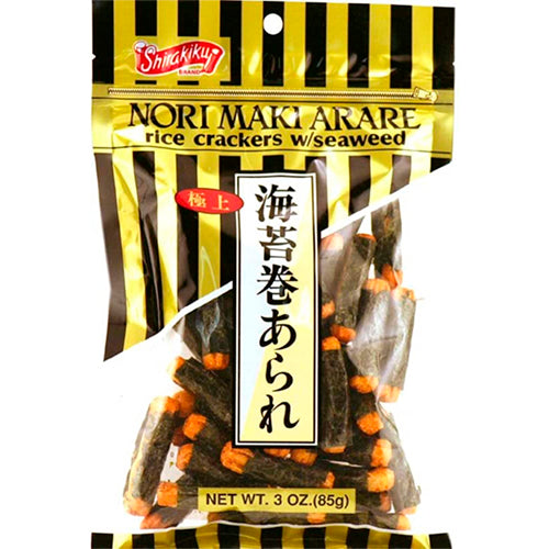 NORI MAKI ARARE RICE CRACKERS SEAWEED / 3 OZ – Brooklyn Fare
