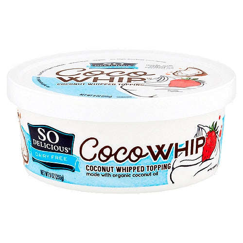 SO DELICIOUS FREEZE COCO WHIP TOPPING / 9 OZ – Brooklyn Fare