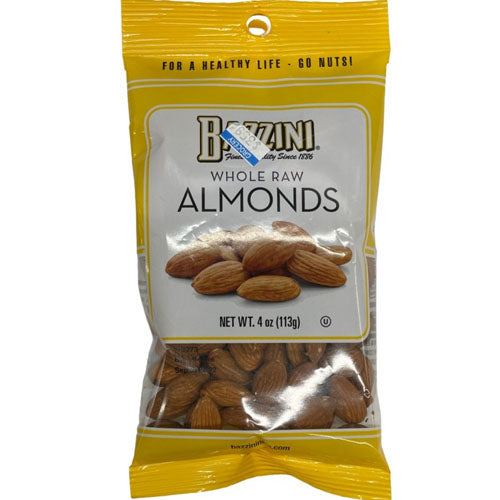 BAZZINI WHOLE RAW ALMONDS / 4 OZ – Brooklyn Fare