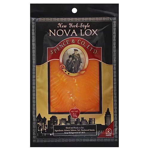 SPENCE & CO LTDA NY STYLE NOVA LOX / 4 OZ – Brooklyn Fare