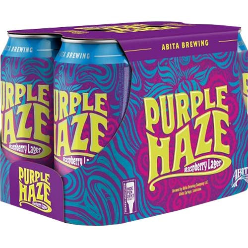 ABITA BREWING PURPLE HAZE RASPBERRY LAGER / 6 PACK – Brooklyn Fare