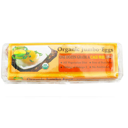 SUNSHINE FARMS ORGANIC JUMBO BROWN EGGS / 1 DOZEN – Brooklyn Fare