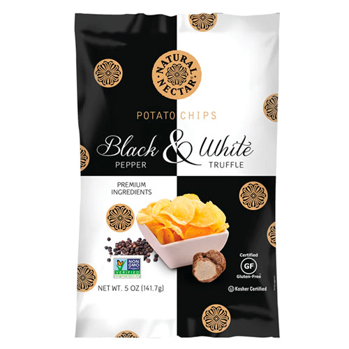 NATURAL NECTAR BLACK PEPPER WHITE TRUFFLE POTATO CHIPS / 5 OZ ...