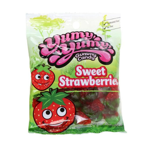 YUMY YUMY SWEET STRAWBERRY GUMMY CANDY / 1 OZ – Brooklyn Fare