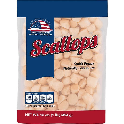 GREAT AMERICAN SCALLOPS 16OZ / 16 OZ – Brooklyn Fare