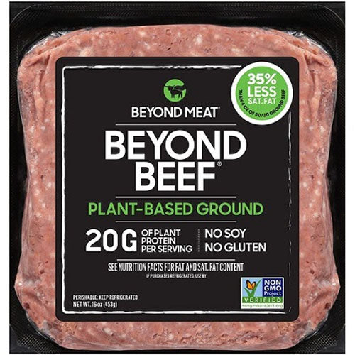BEYOND MEAT GROUND BEEF - PLANT BASED / 16 OZ – Brooklyn Fare
