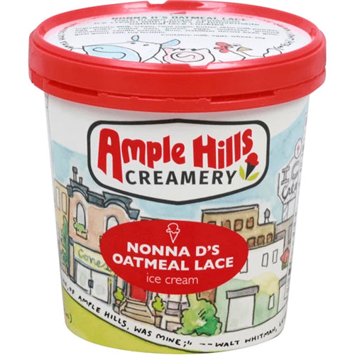 AMPLE HILLS CREAMERY NONNA D OATMEAL LACE ICE CREAM / 14 OZ – Brooklyn Fare