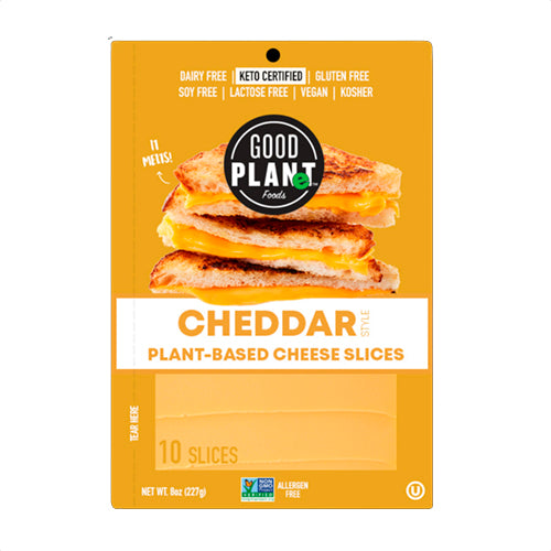 GOOD PLANET PLANT BASED CHEDDAR SLICES / 8 OZ – Brooklyn Fare