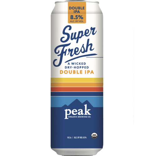SUPER FRESH PEAK DOUBLE IPA BEER / 19.2 FL OZ – Brooklyn Fare