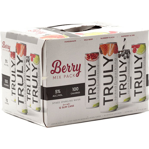 TRULY BERRY MIX PACK SPIKED & SPARKLING / 144 FL OZ – Brooklyn Fare