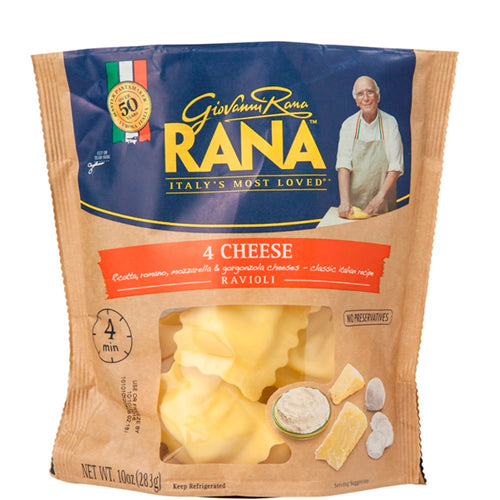 GIOVANNI RANA 4 CHEESE RAVIOLI 4 MINUTE / 10 OZ – Brooklyn Fare
