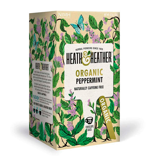 HEATH & HEATHER ORGANIC PEPPERMINT TEA / 0.7 OZ – Brooklyn Fare