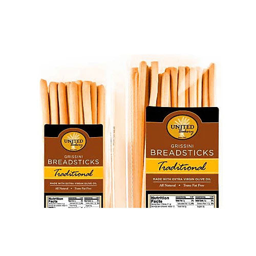 UNITED BAKING TRADITIONAL BREADSTICK / 8 OZ – Brooklyn Fare