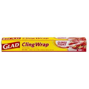 GLAD CLING WRAP CLEAR FOOD WRAP / 100 CT – Brooklyn Fare