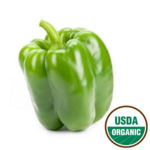 ORGANIC GREEN PEPPERS 1 LB / 1 LB – Brooklyn Fare